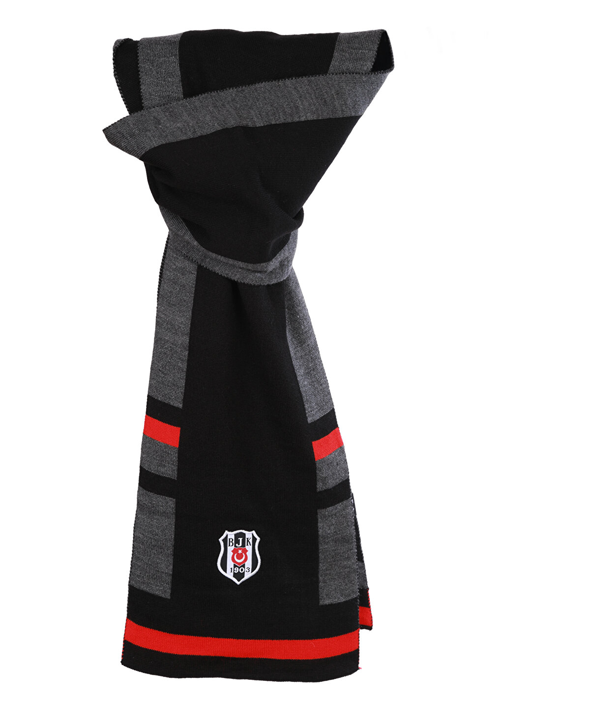 BEŞİKTAŞ ŞERİT LOGO TREND ATKI 01 23K 3K73U17014-Y81 | Kartal Yuvası